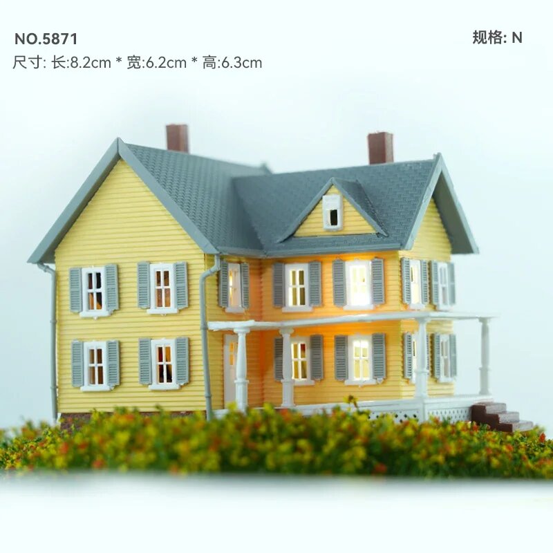 Модель дома-отеля MDWD 1:87 HO N масштаба 150scale