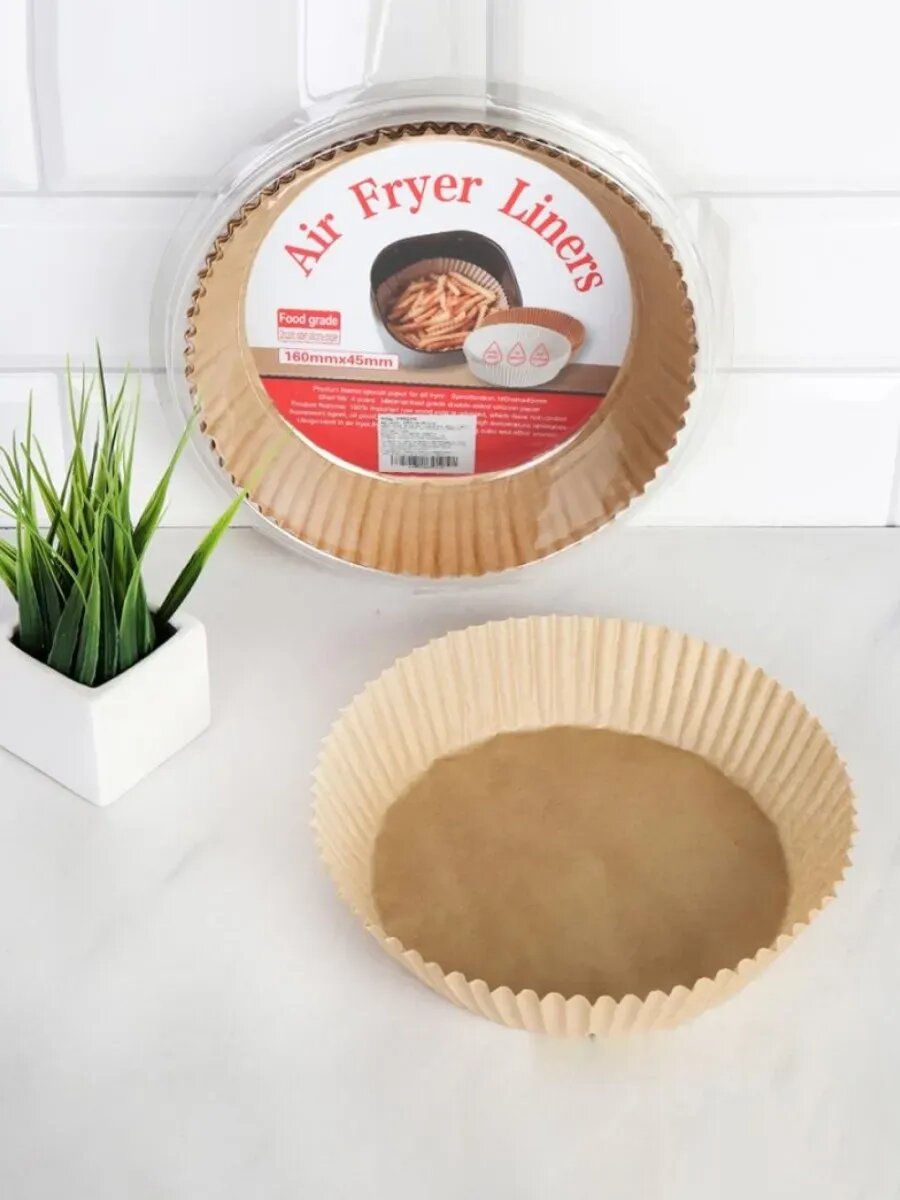 Бумага для аэрогриля круглая, 160 * 45 мм