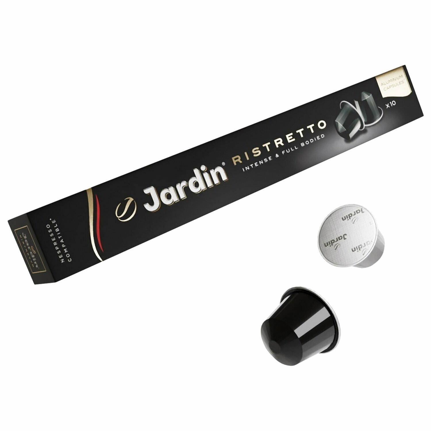 Кофе в капсулах JARDIN "Ristretto" для кофемашин Nespresso, 10 порций, 1352-10