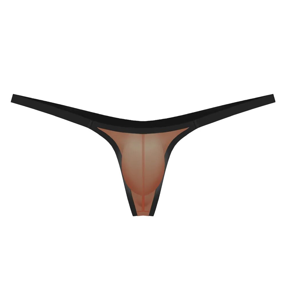Мужские стринги String Homme, цвет Dark Brown, размер M