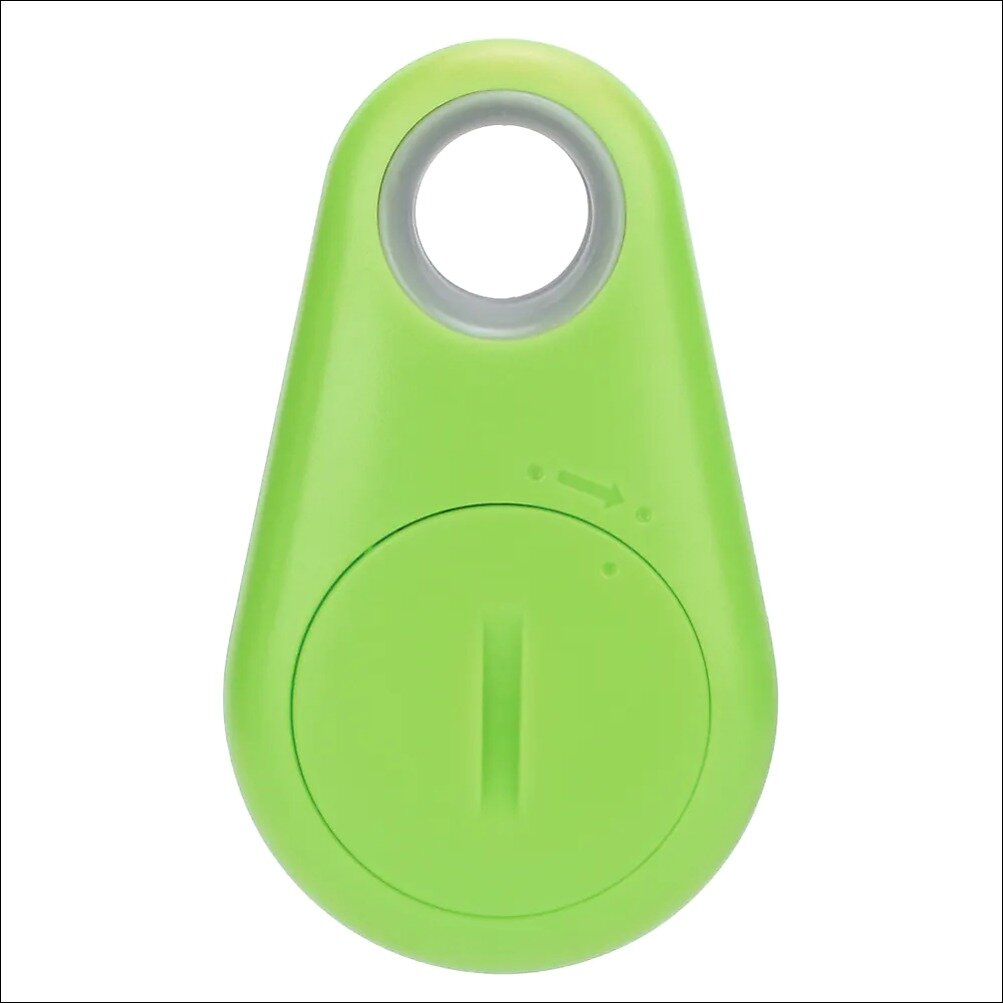 Мини Bluetooth GPS анти-потеря трекер для собак/кошек, зелёный