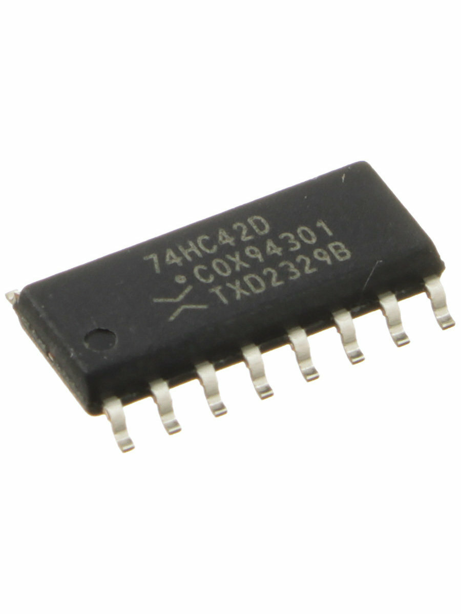 Микросхема 74HC42D (ИД6) SO16 Nexperia