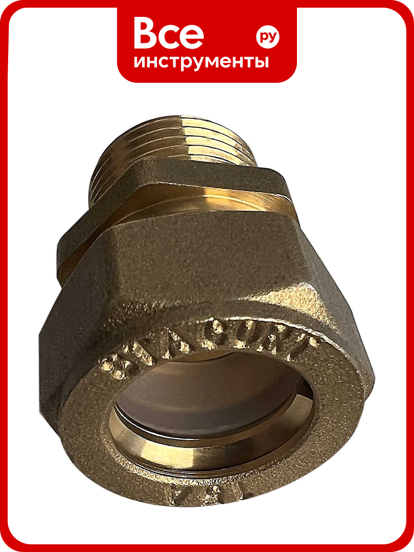 Муфта наружная STACORT SM15x3/4'MR (папа) для гофрированной трубы 15А из нержавеющей стали SM15-34MR