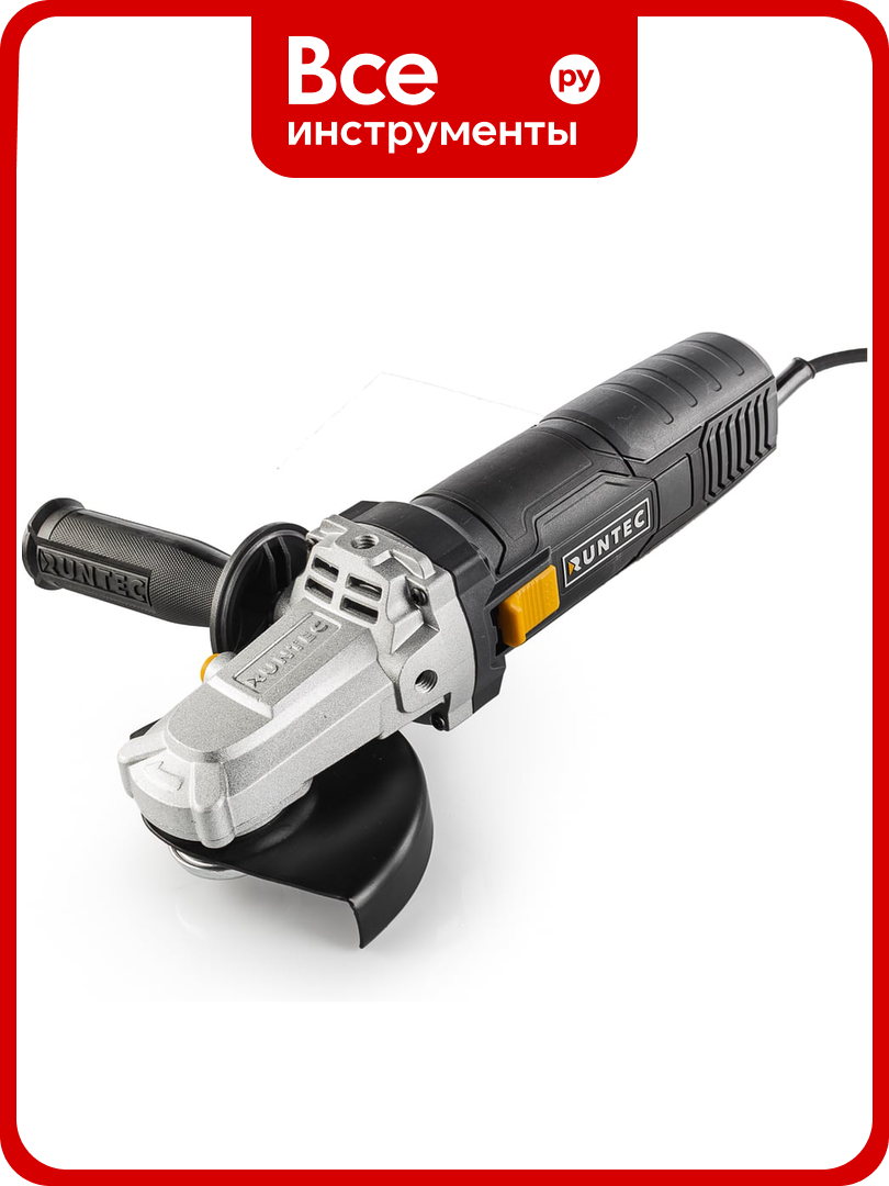 Шлифмашина RUNTEC угловая, 125мм, 230В, 1100Вт RT-ADC1100L