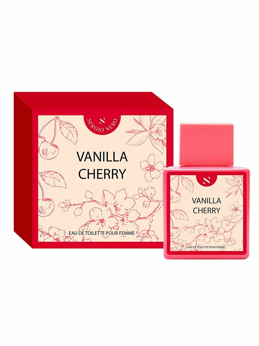Sergio Nero/ Туалетная вода женская Vanilla Cherry 50мл