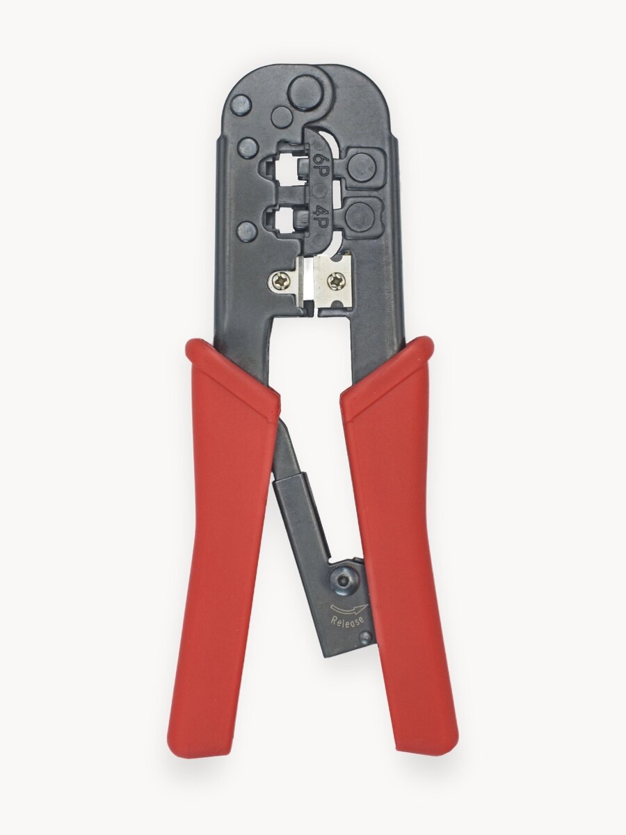 Инструмент обжимной 4P+6P для провода UTP, разъемы RJ11/RJ12, WT-4018A