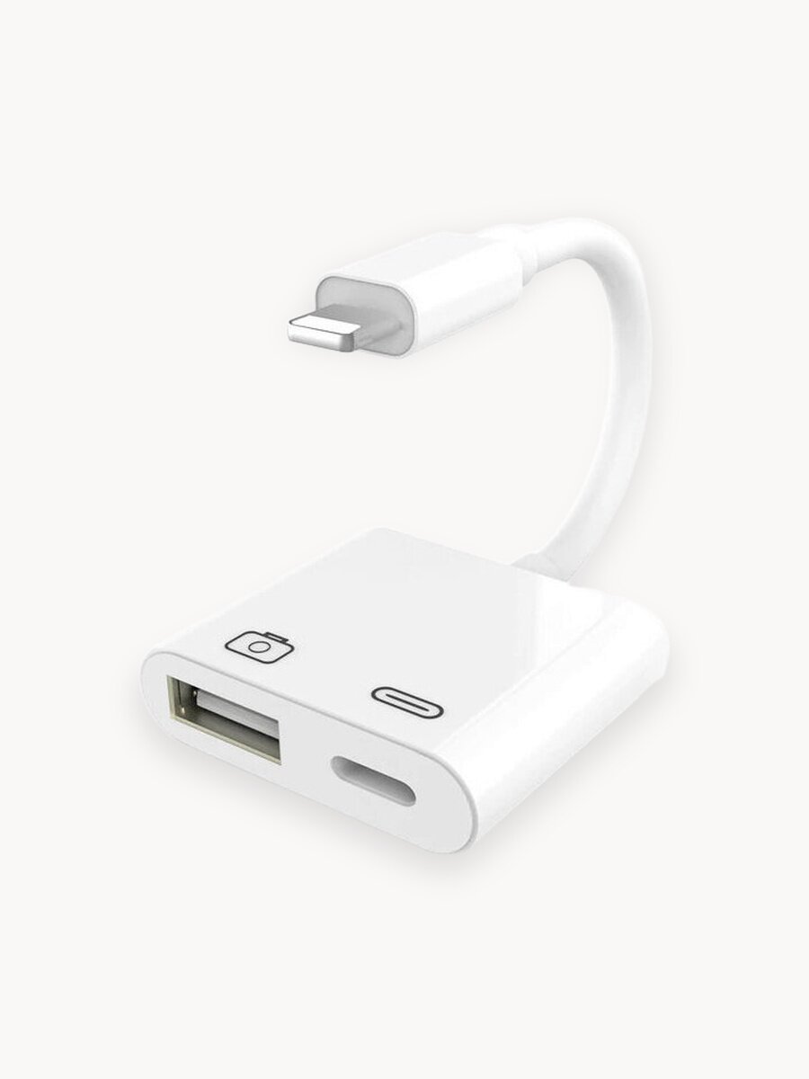 Адаптер Lightning-USB для iPhone и iPad (Lightning to USB 3 Camera Adapter)