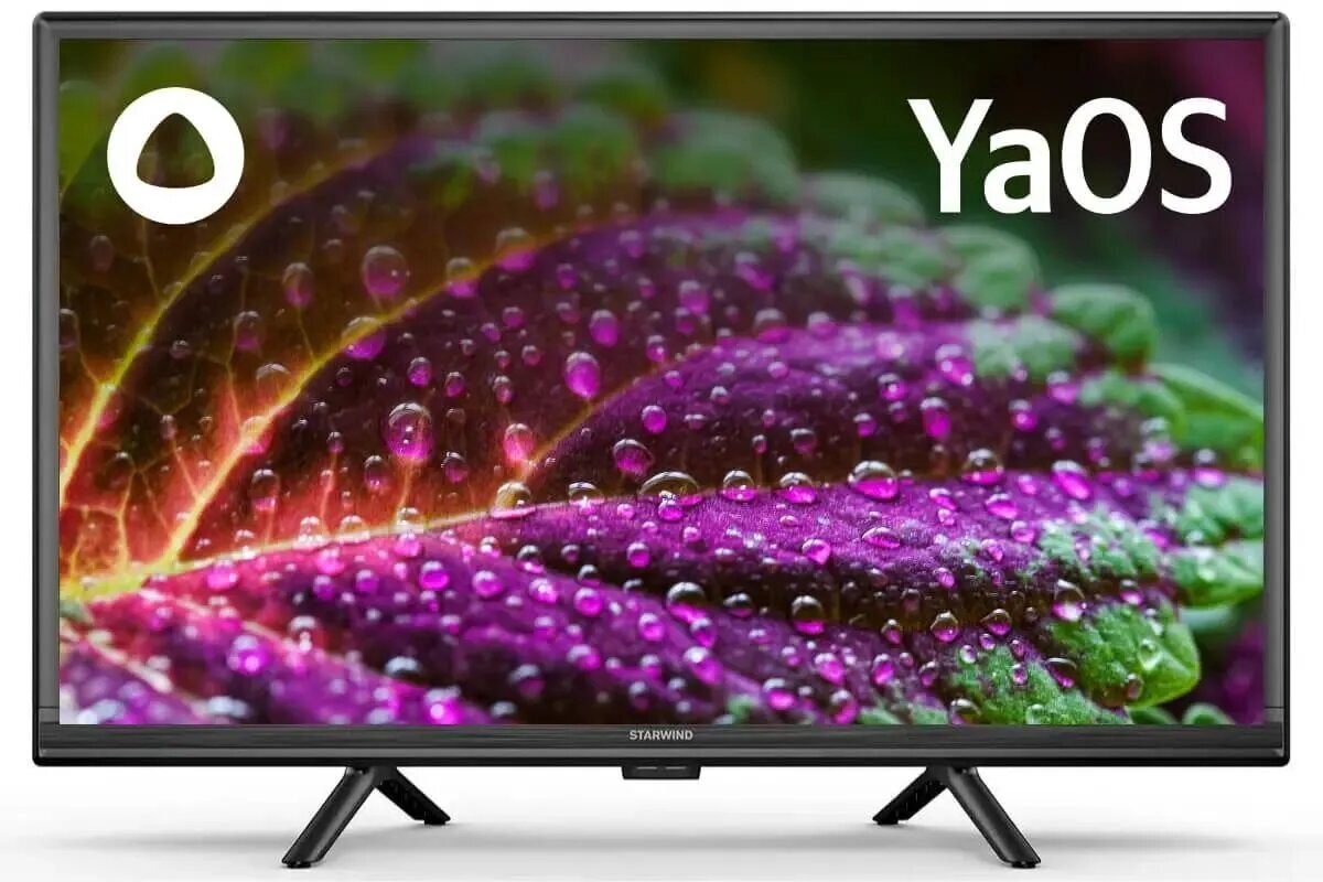 24" Телевизор StarWind SW-LED24SG304, HD, черный,