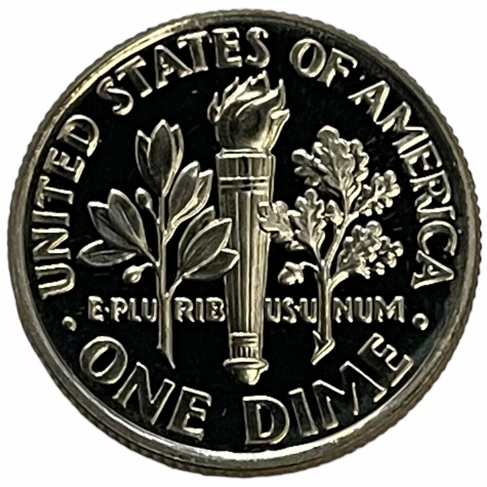 США 10 центов (1 дайм) 2000 г. (Dime, Рузвельт) (S) (Proof)