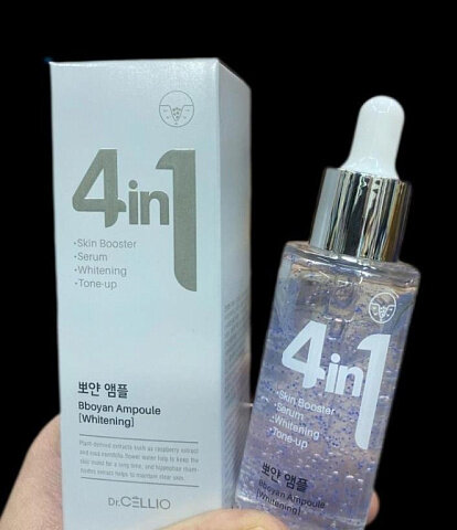 Сыворотка для лица отбеливающая Dr.CELLIO 4in1 BBoyan Ampoule (Whitening) 50мл