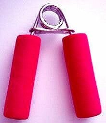 Эспандер кистевой пружинный мягкие ручки /Е045/