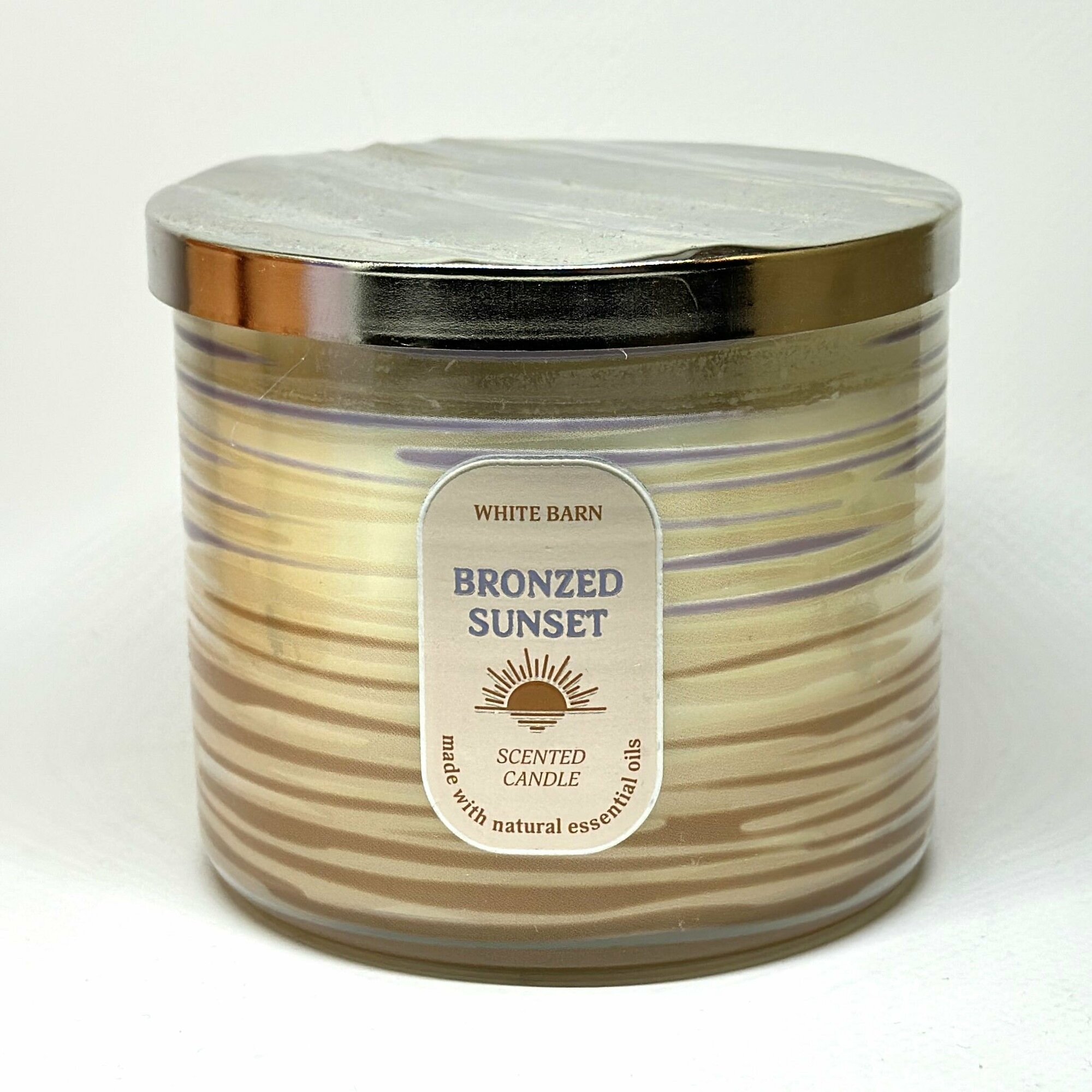 Bath and Body Works свеча ароматическая с 3-мя фитилями BRONZED SUNSET