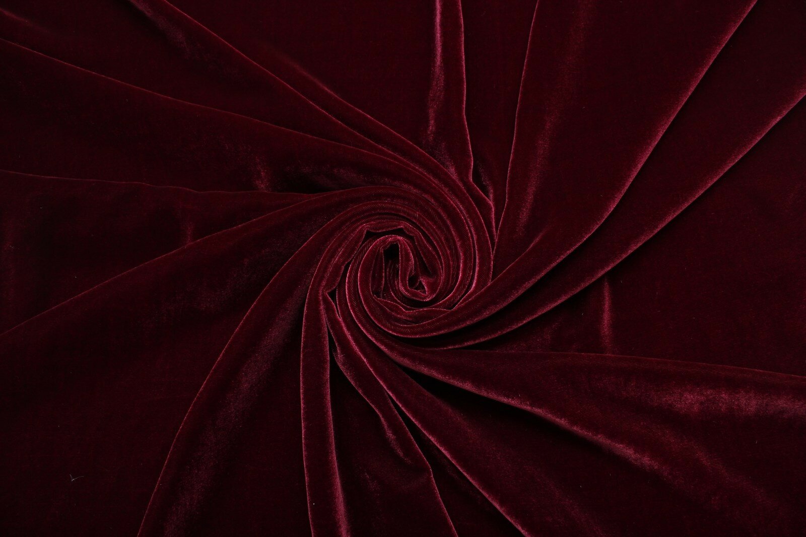 Ткань Панбархат тёмно-вишнёвый , 260 г/пм, ш135см, 0,5 м