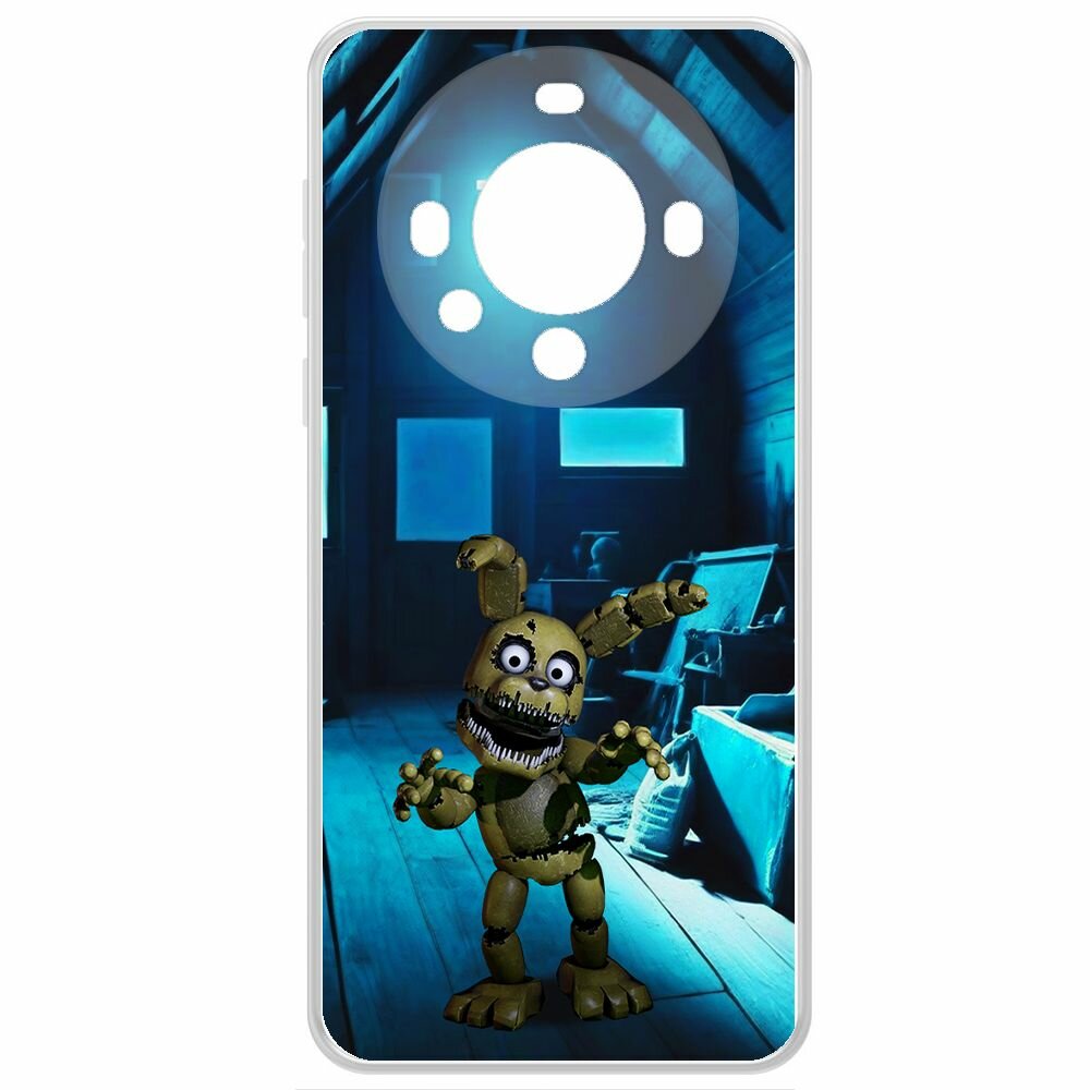 Чехол-накладка Krutoff Clear Case фнаф - Плюштрап для Huawei Mate 60