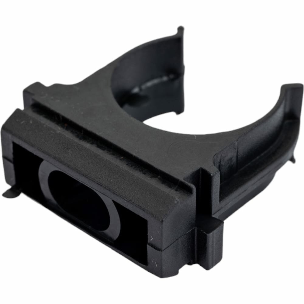 Крепеж-клипса для труб Урал ПАК черная, d20 мм, 10 шт. АТ-30120-010