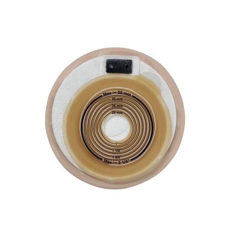 17444 Колопласт (Coloplast) Alterna, калоприемник однокомпонентный, недренируемый, Мини Кап, непрозрачный, 20-55мм, (30 шт.)