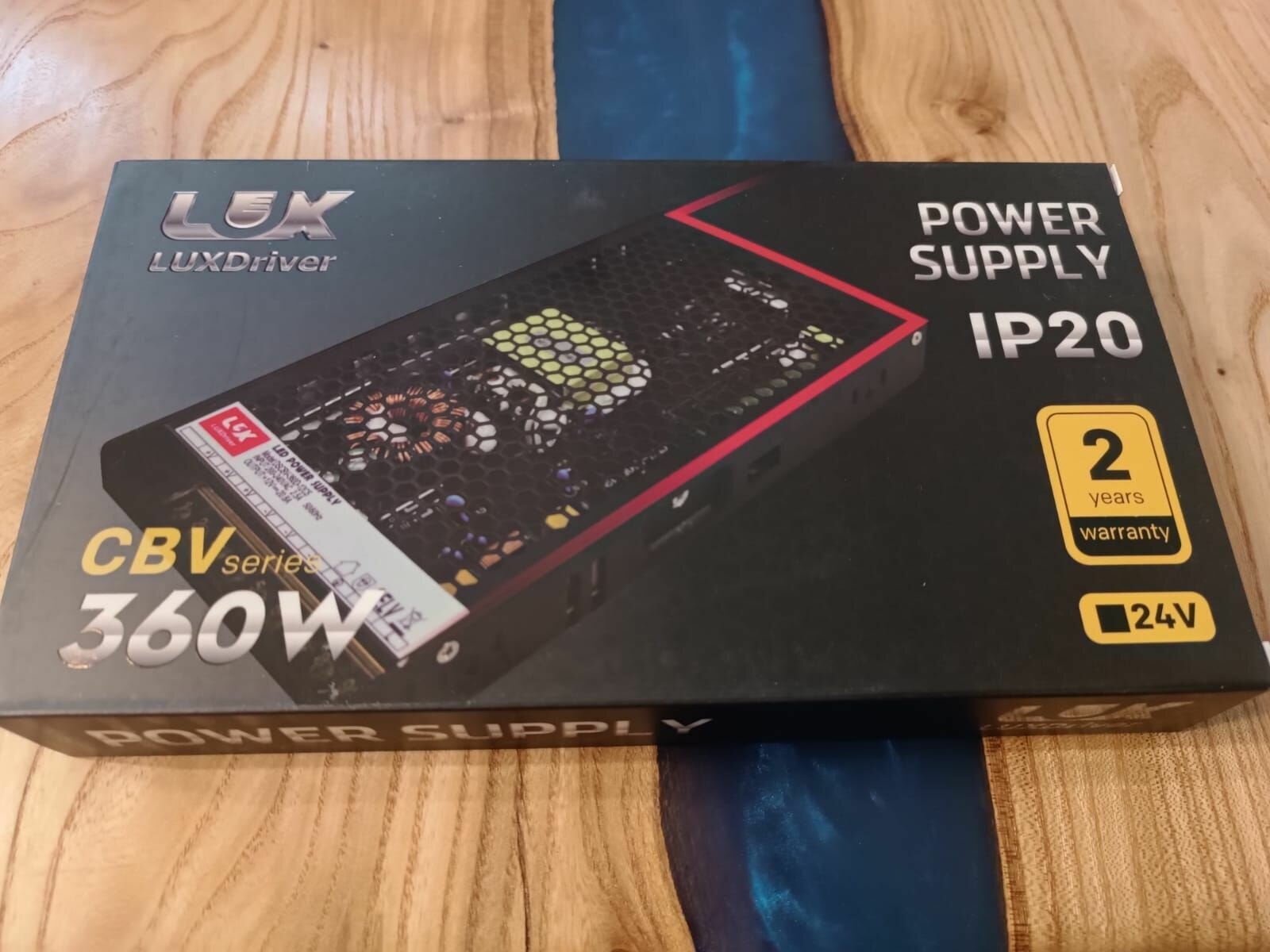 Блок питания для светодиодной ленты LUXDriver 360Вт 24В