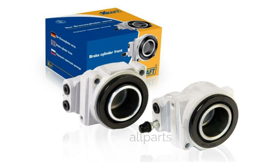 KRAFT KT028107 Цилиндр тормозной передний левый ВАЗ 2101-2107 (внеш.+внутр.) KRAFT KT028107