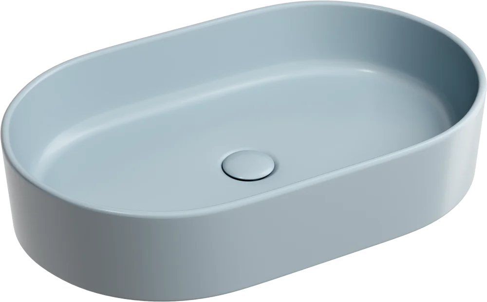 Раковина Ceramica Nova Element CN6048MHL серо-голубая матовая