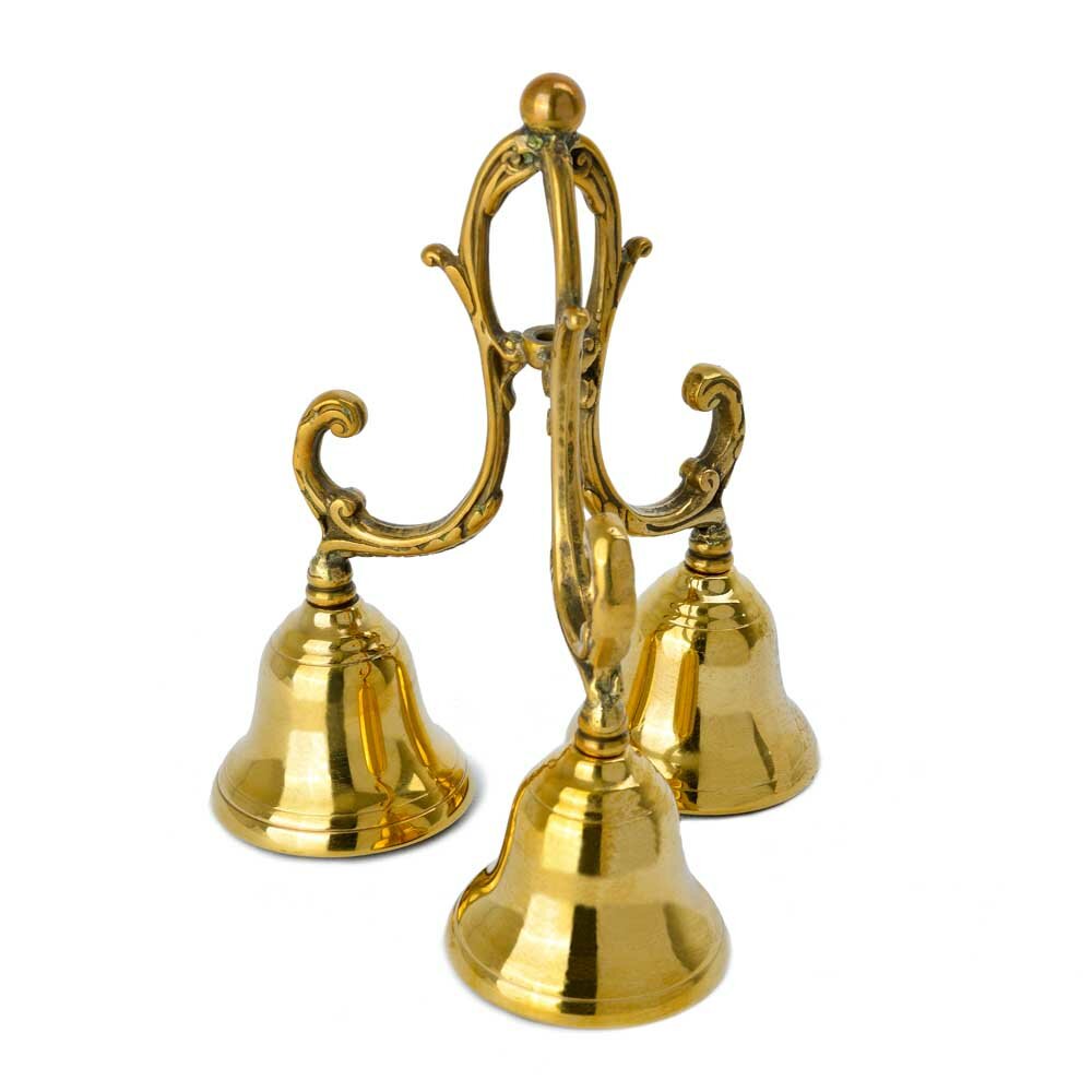 Колокольчик тройной Stilars 15*18 см, 49474