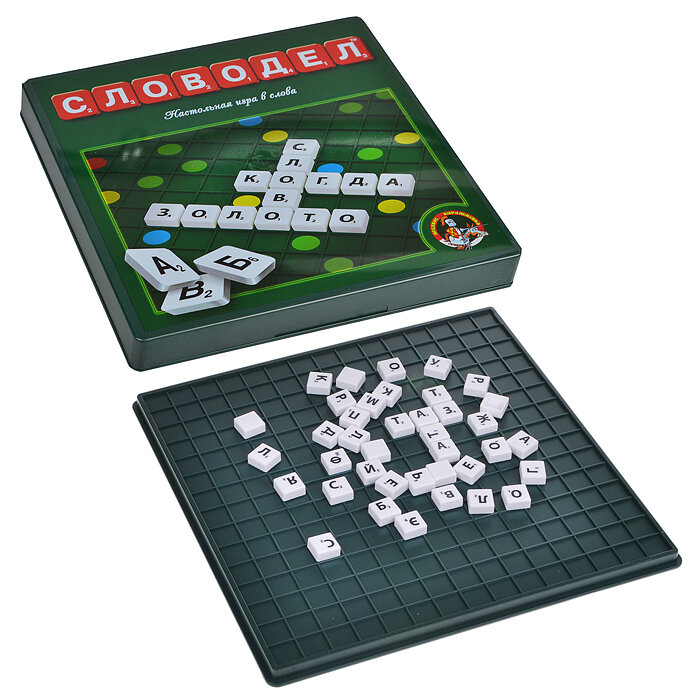 Игра настольная Десятое Королевство "Словодел", логическая, от 7 лет, пластик
