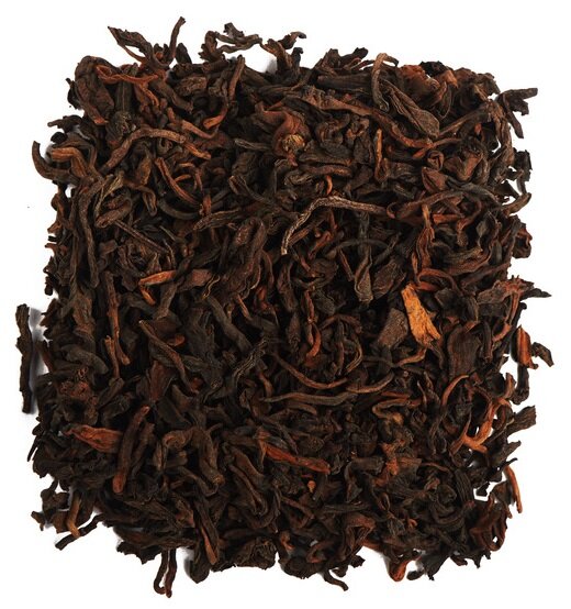 Чай пуэр крупнолистовой многолетний ПУ-ЭР (15 лет), сорт высший, Конунг, пакет, 500 г.