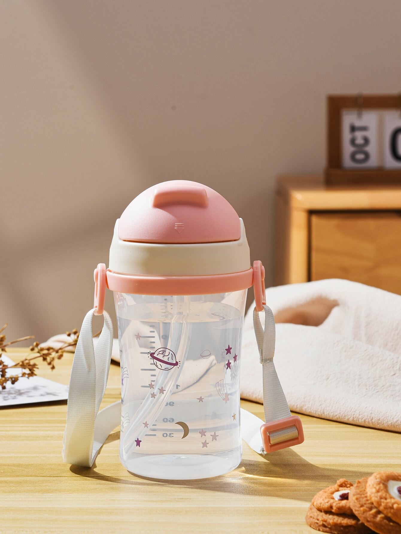 Детская бутылочка для кормления BBET, детская развивающая бутылка из пищевого полипропилена, прямая, 300мл