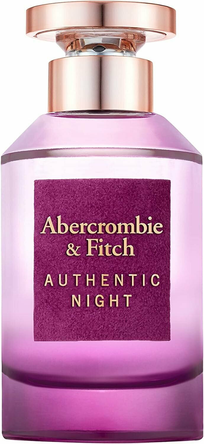 Парфюмерная вода Abercrombie & Fitch "Authentic Night", женская, 50 мл
