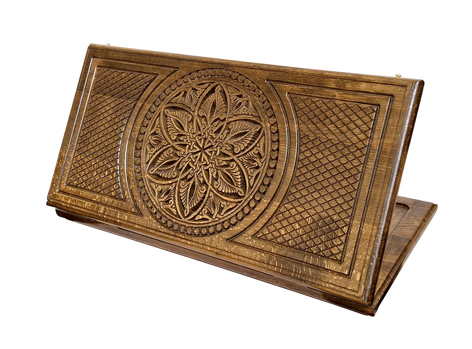 Ustyan Нарды резные "Армянский узор" 60, Ustyan