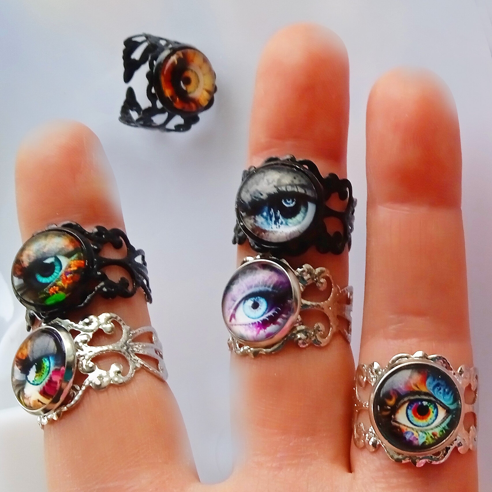 Кольцо, стекло