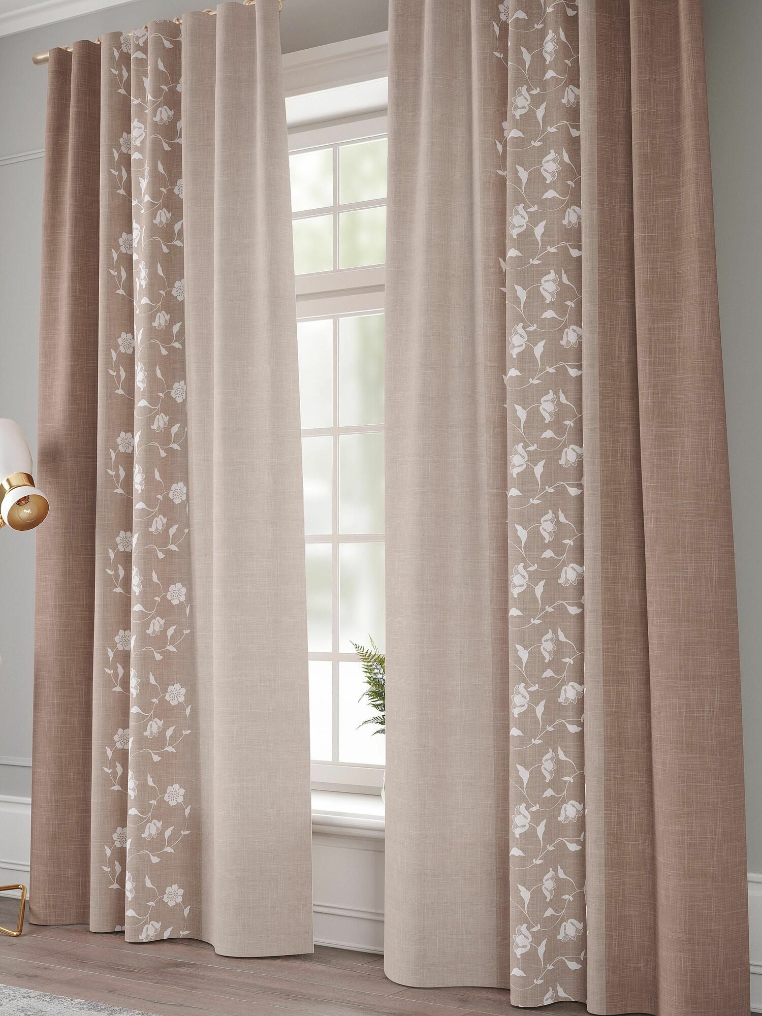 Комплект штор Comfy Way 150х260 см / шторы в комнату 2 шт / Биолас