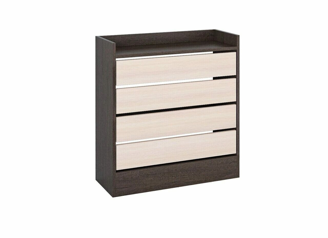 Обувница закрытая ЯПТ-3 «Ямайка», 2 отделения, венге/дуб молочный (700х270х745)