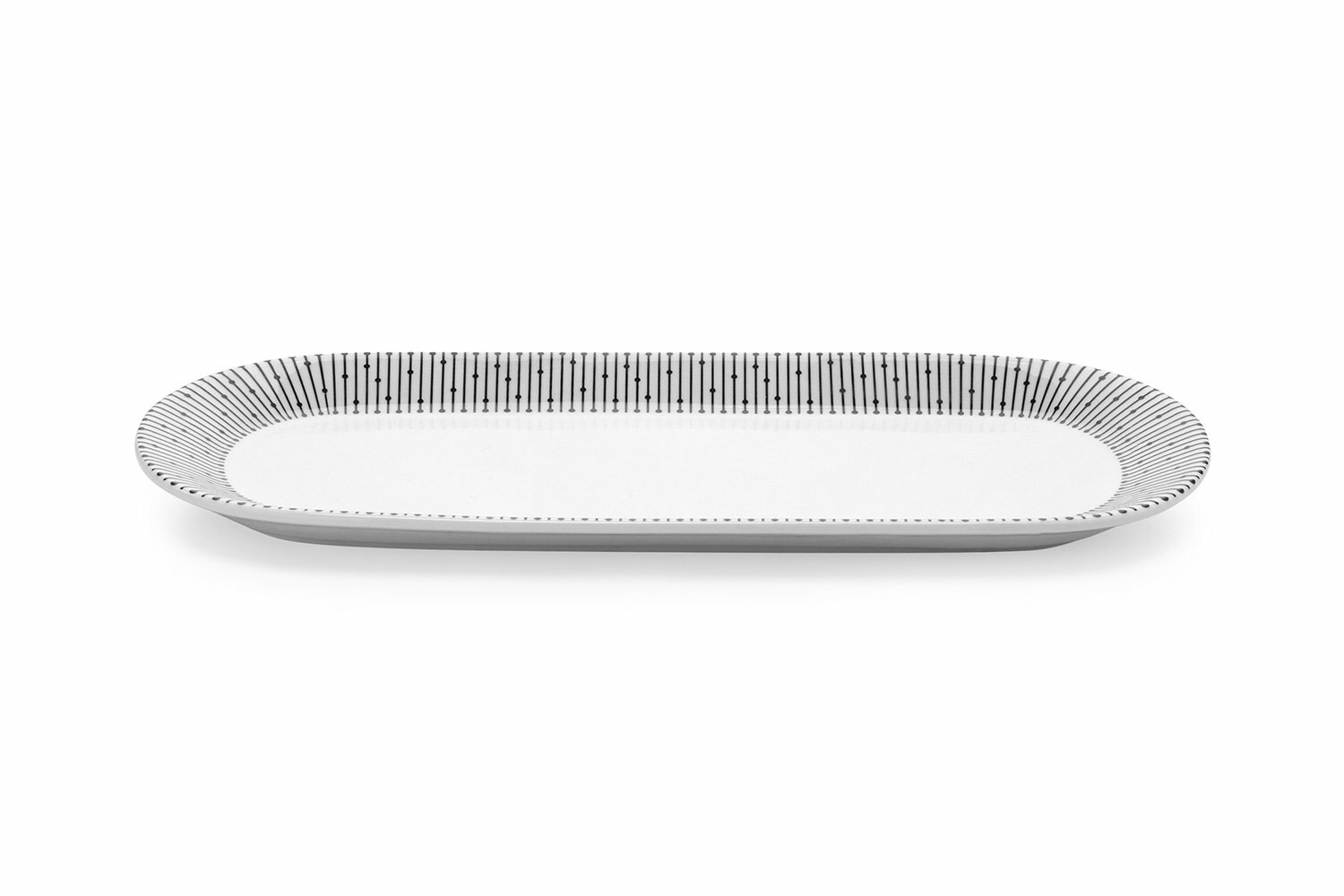 Овальное блюдо Scandi Фарфорфарфоровая сервировочная посуда в сканди дизайне