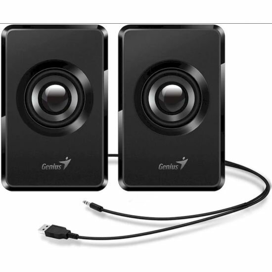 Колонки 2.0 GENIUS SP-U125 Черный (31730042400)