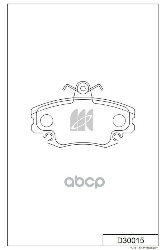 Колодки тормозные MK KASHIYAMA арт. D30015