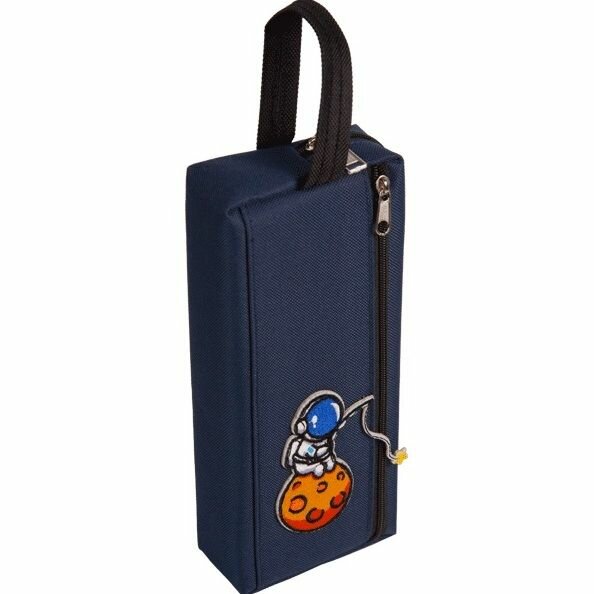 Пенал "deVENTE. Funny Astronaut" 21x9x4,5 см, прямоугольный, текстильный