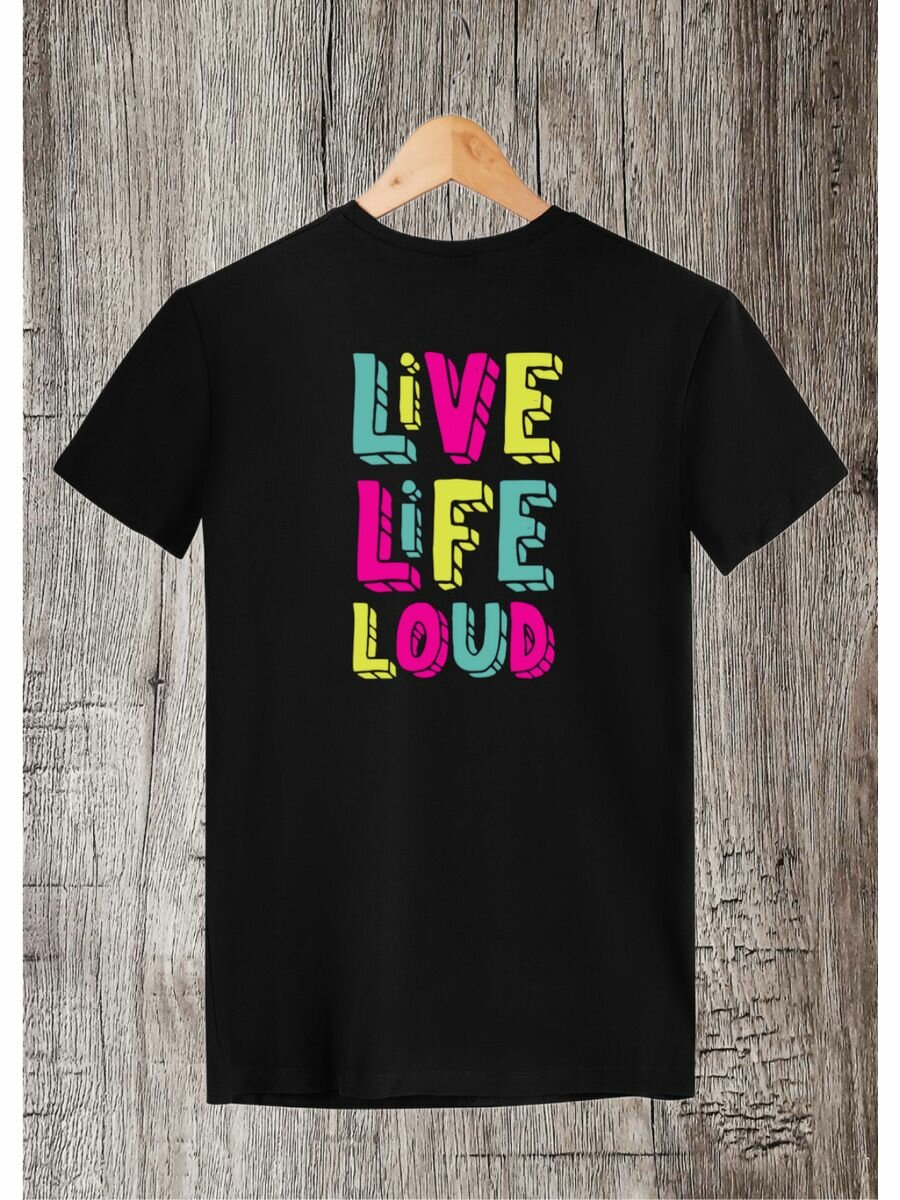 Футболка Прожить Жизнь Live