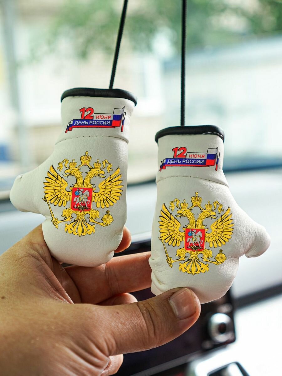 Подвеска в машину на День России