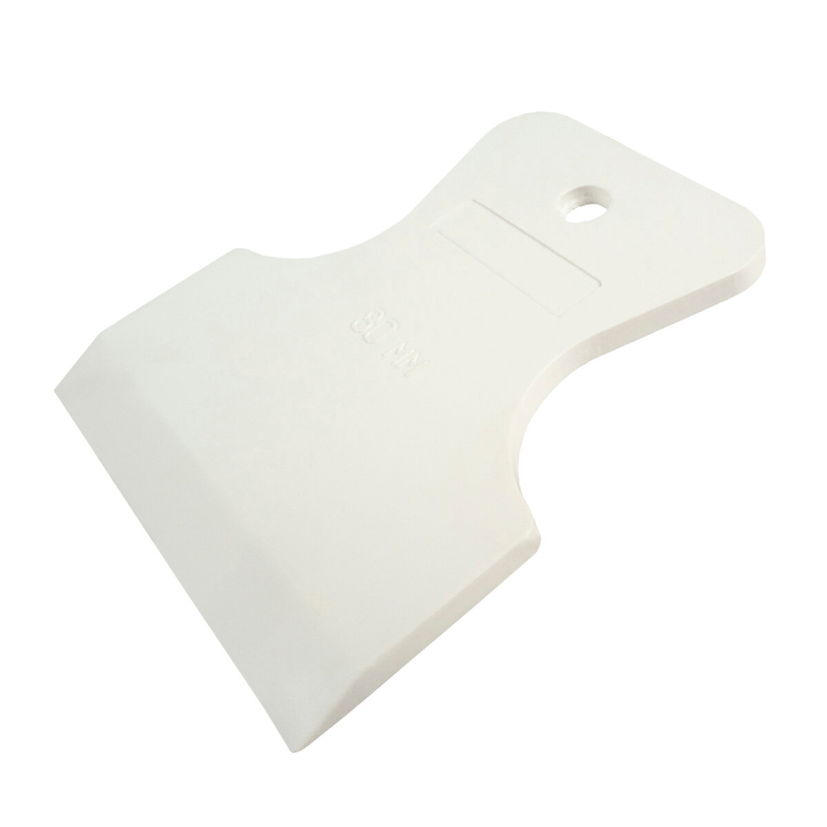 Кедр Шпатель резиновый 80 мм белый 139-0003-MI11 для шпаклевки стен, потолков и отделки