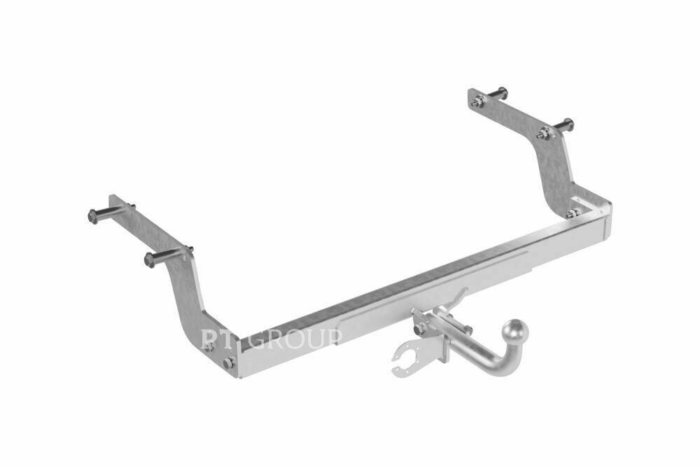 Полностью оцинкованный фаркоп на Renault Logan седан 2014-2022, Renault Logan Stepway 2019-2022 без подрезки бампера(без электрики) арт. RLO-14-991528.00