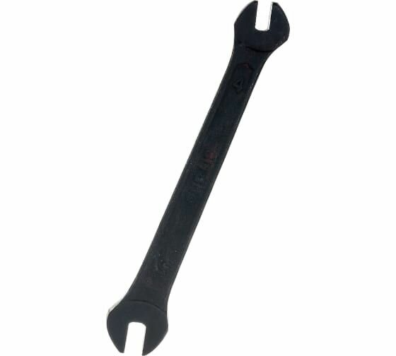 Гаечный рожковый двусторонний ключ SITOMO 4х5 окс. 62778