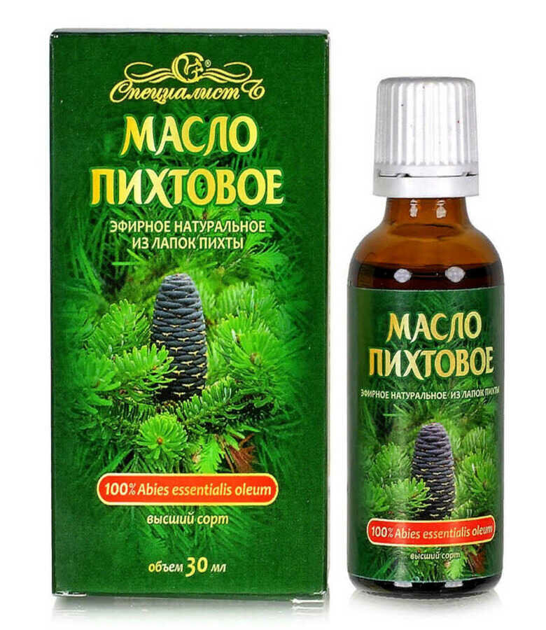 Масло пихтовое (высший сорт) 30 мл