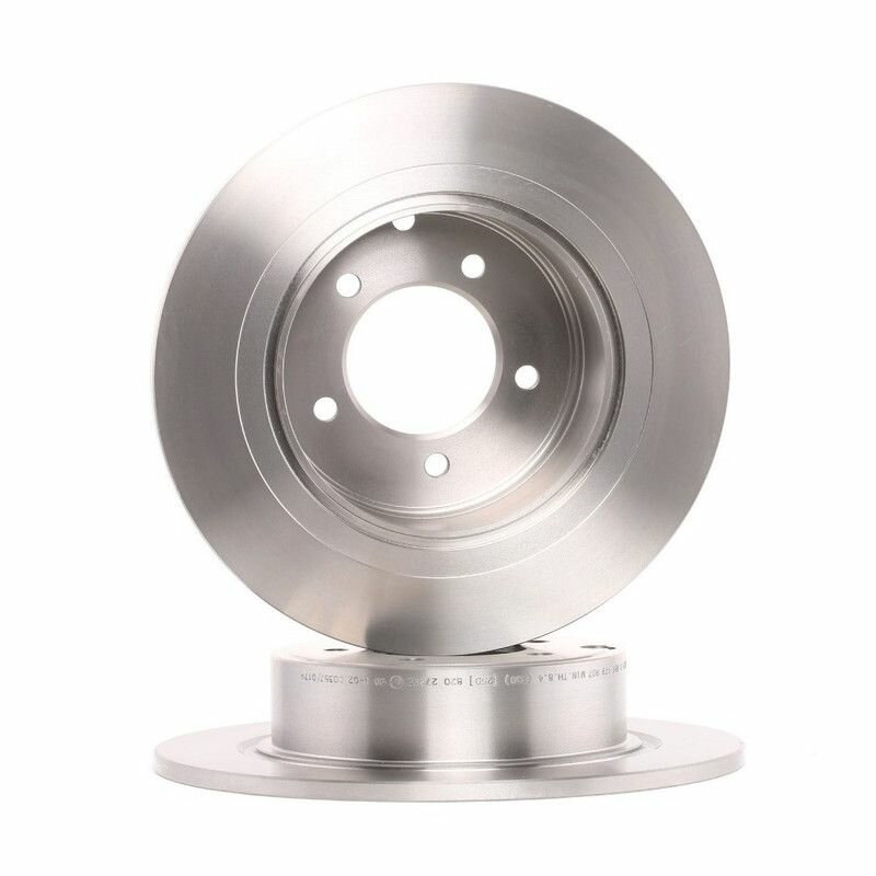 Диск тормозной задний Bosch 0986479R07, для а/м Chrysler, Dodge, Jeep, Mitsubishi