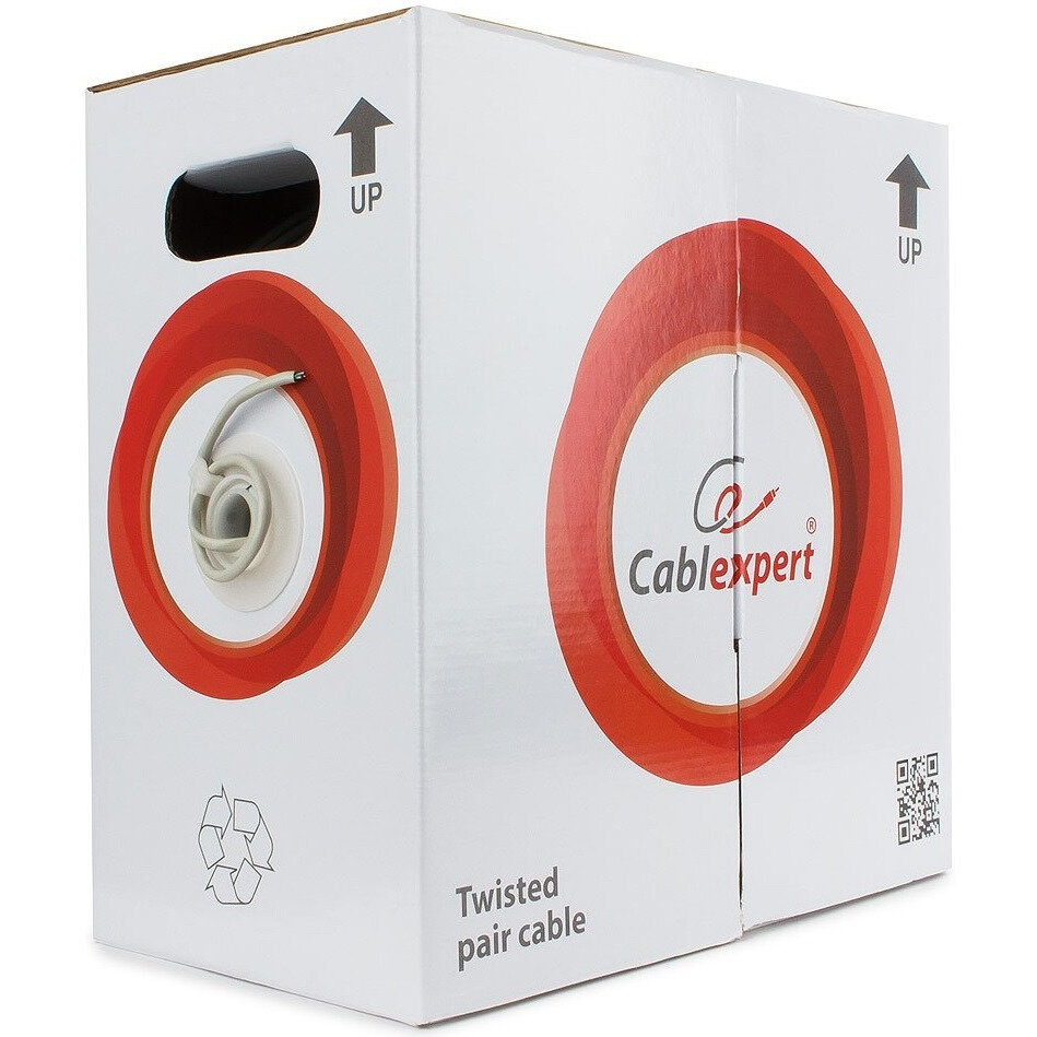 Кабель витая пара на катушке Cablexpert UPC-5040E-SOL/100 100 м, катушка