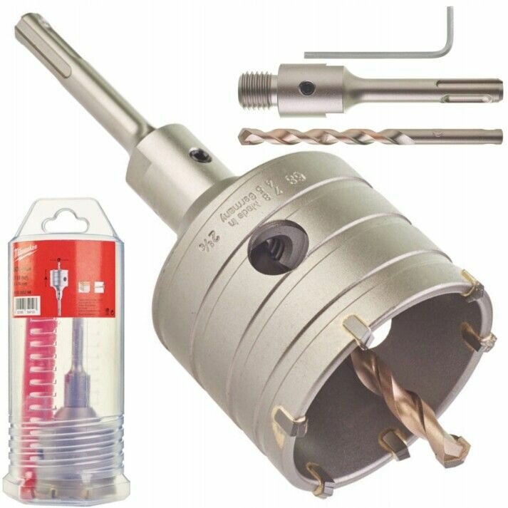 Коронка в сборе Milwaukee sds-plus TCT SET 68 мм