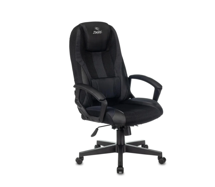 Кресло ZOMBIE 9 черный/серый [zombie 9 black]