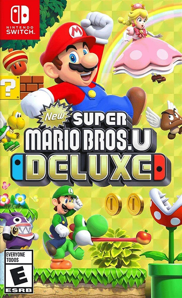 New Super Mario Bros. U Deluxe (русские субтитры) (Nintendo Switch) Новый