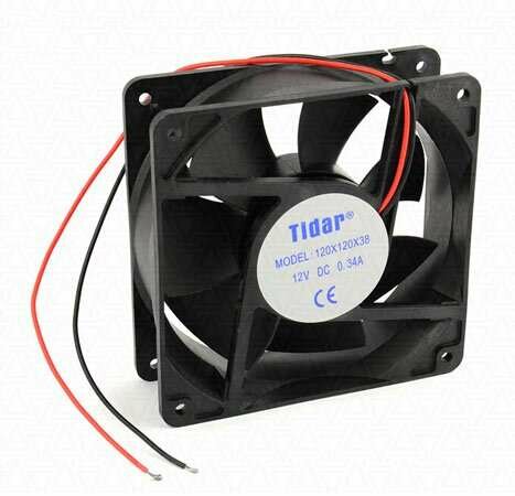 12VDC Вентилятор RQD 12038MS 120x120х38