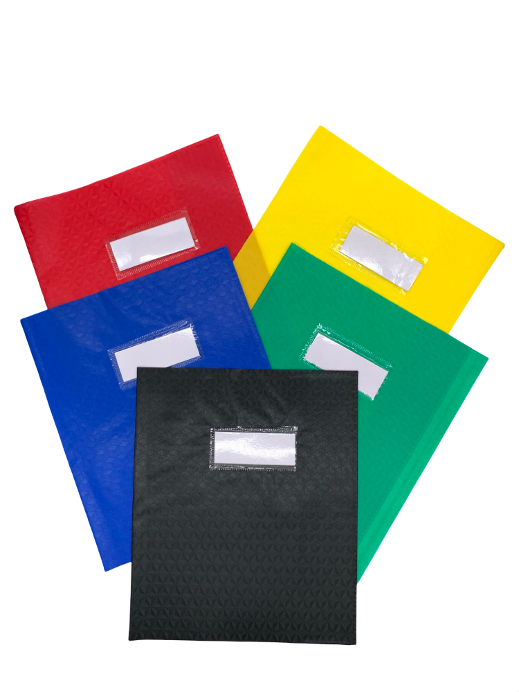 Набор обложек для дневников и тетрадей цветных 1/ 5шт 213x355мм L200224029