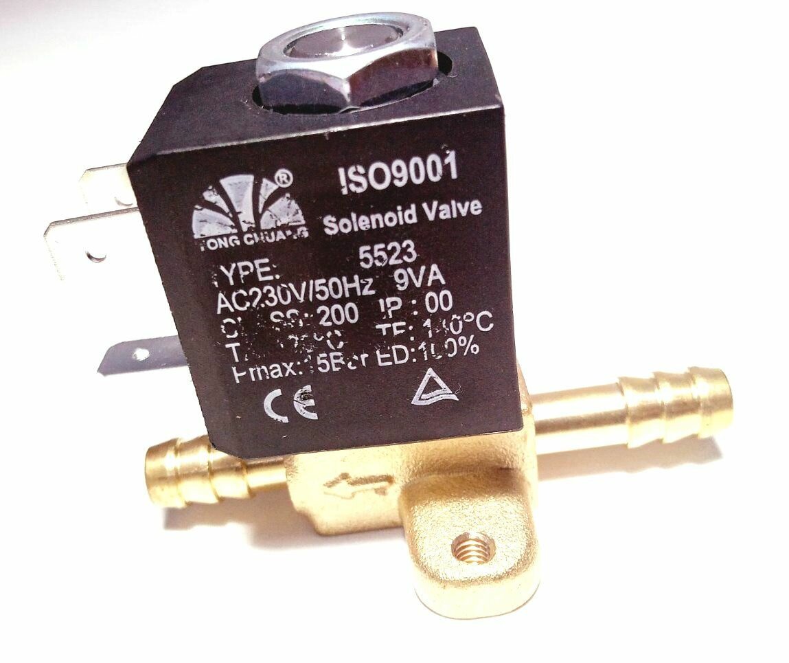 Электромагнитный клапан / Соленоид ISO9001 TYPE 5523 D-8мм для теплового оборудования